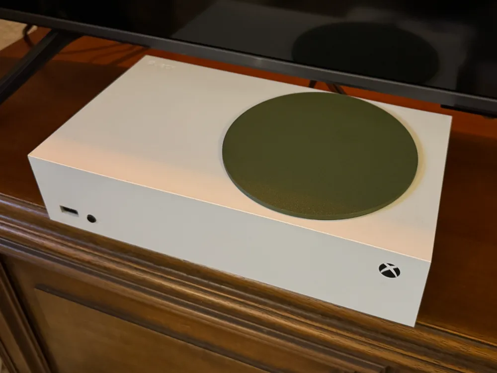 Xbox Series S fan dust cover by rokivola - MakerWorld