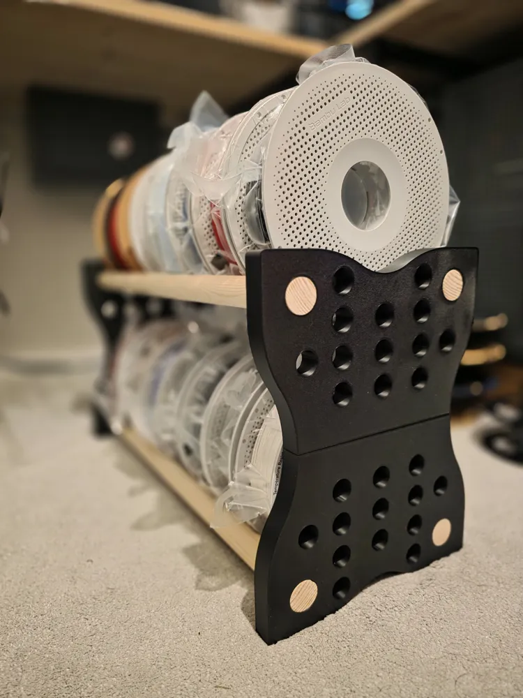 Filament Storage Rack - Free 3D Print Model - MakerWorld