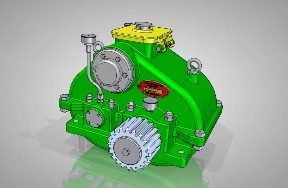 Two-stage Reducer - Free 3D Print Model - MakerWorld