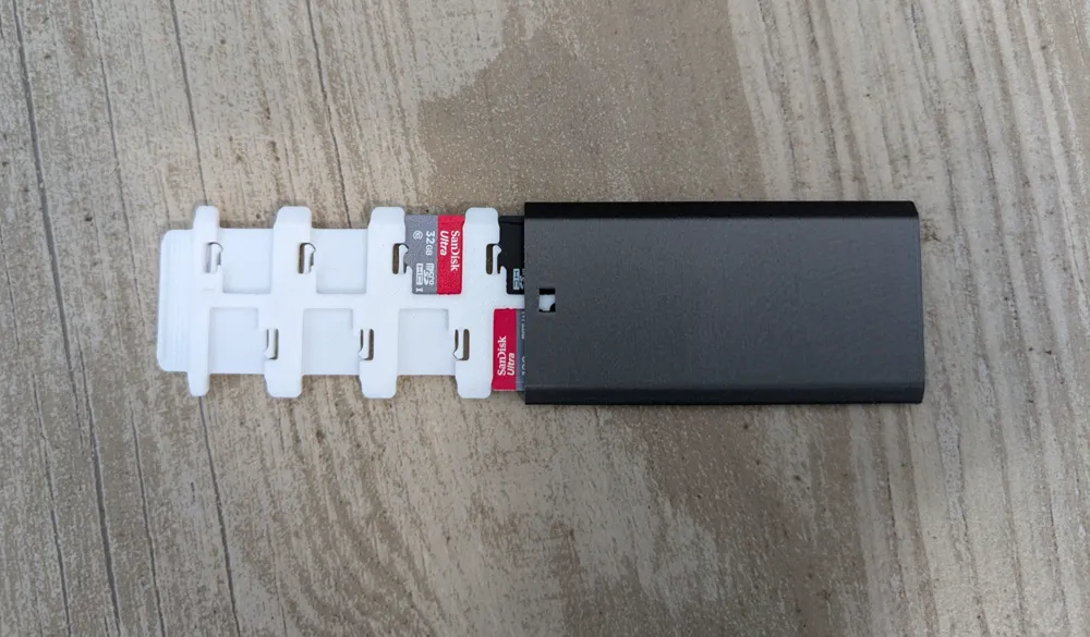 Micro SD Card Case/Box/Organizer by Sirius3D MakerWorld: Download Free ...