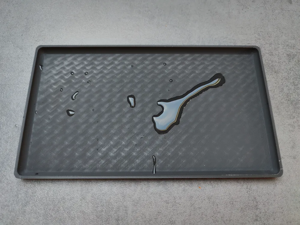 Water-drop-catcher for silverware basket by kreativmonkey - MakerWorld