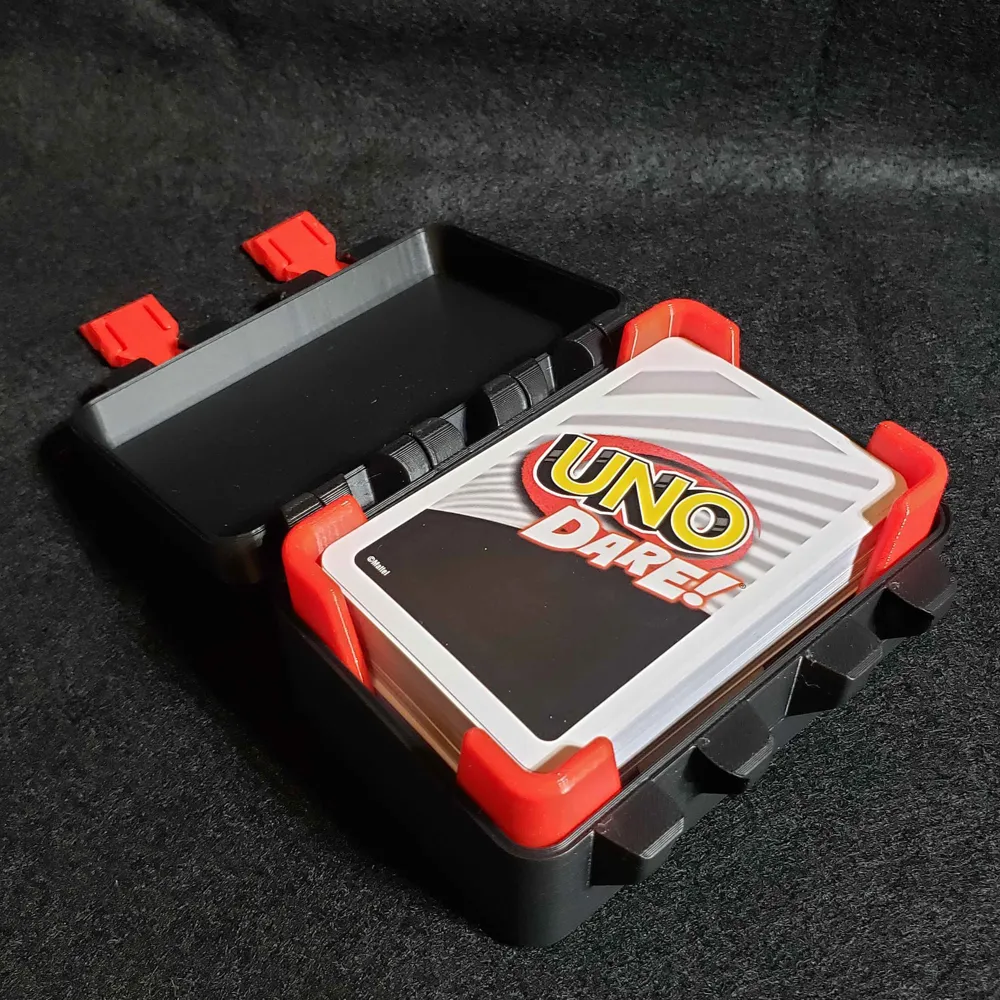 Uno Dare Card Box - SnapLock Remix Remixed by xallex digital design MakerWorld: Download Free 3D ...