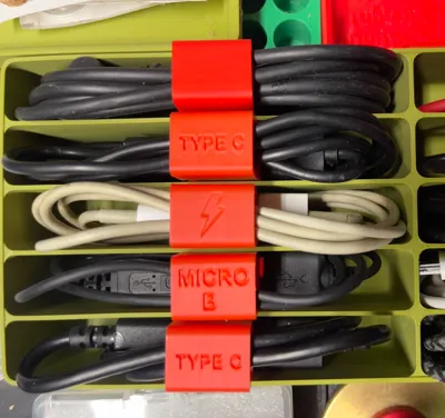 GridFinity Cable Organizer Apple Lightning to USB by UncleBumblefuk ...