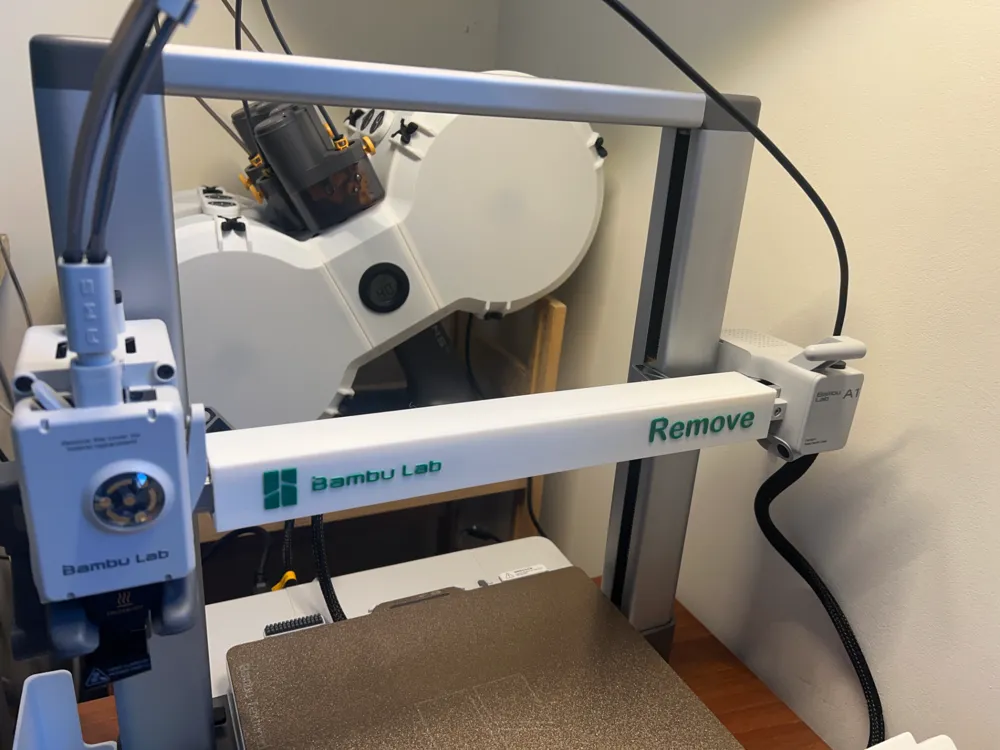 Bambulab A1 x axis dust cover by steveMakerMakerWorld: Download Free 3D ...