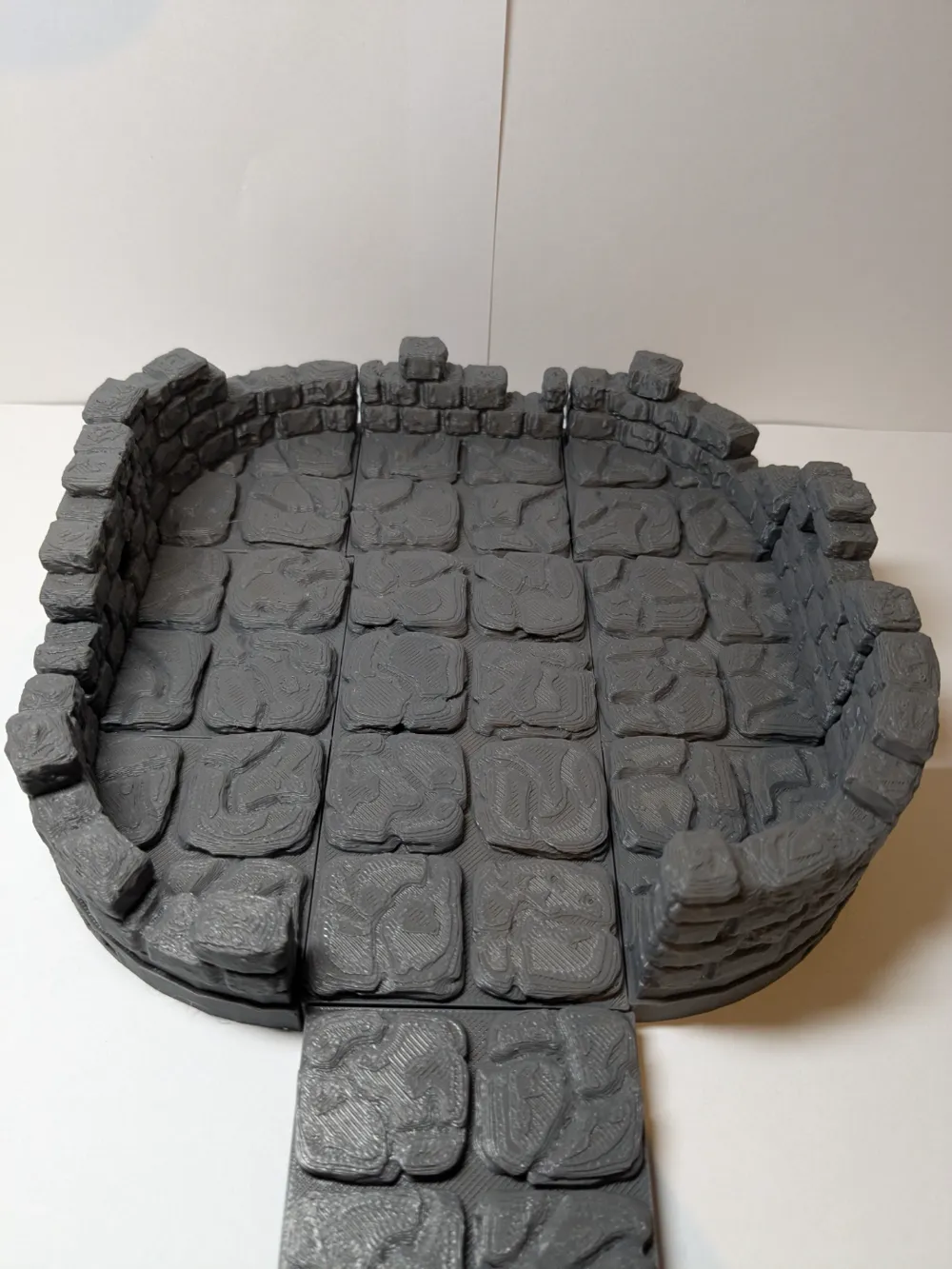 Ruined dungeon tile (OpenLOCK system) Remixed by Together 3D MakerWorld ...