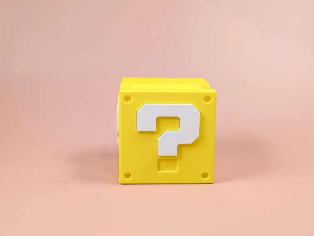 Super Mario Question Mark Box PS5 Controller Stand by phoenix3dmodels ...
