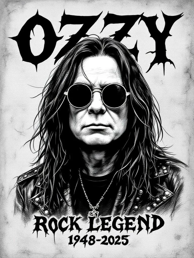 Ozzy Osbourne 1 - Free 3D Print Model - MakerWorld