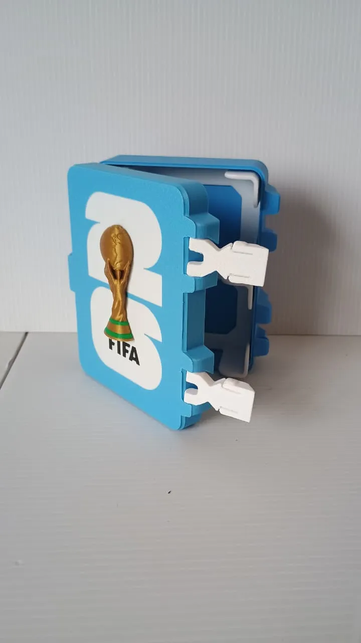 Box for 2026 World Cup Album Stickers - Free 3D Print Model - MakerWorld