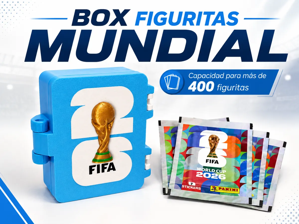 Box for 2026 World Cup Album Stickers - Free 3D Print Model - MakerWorld