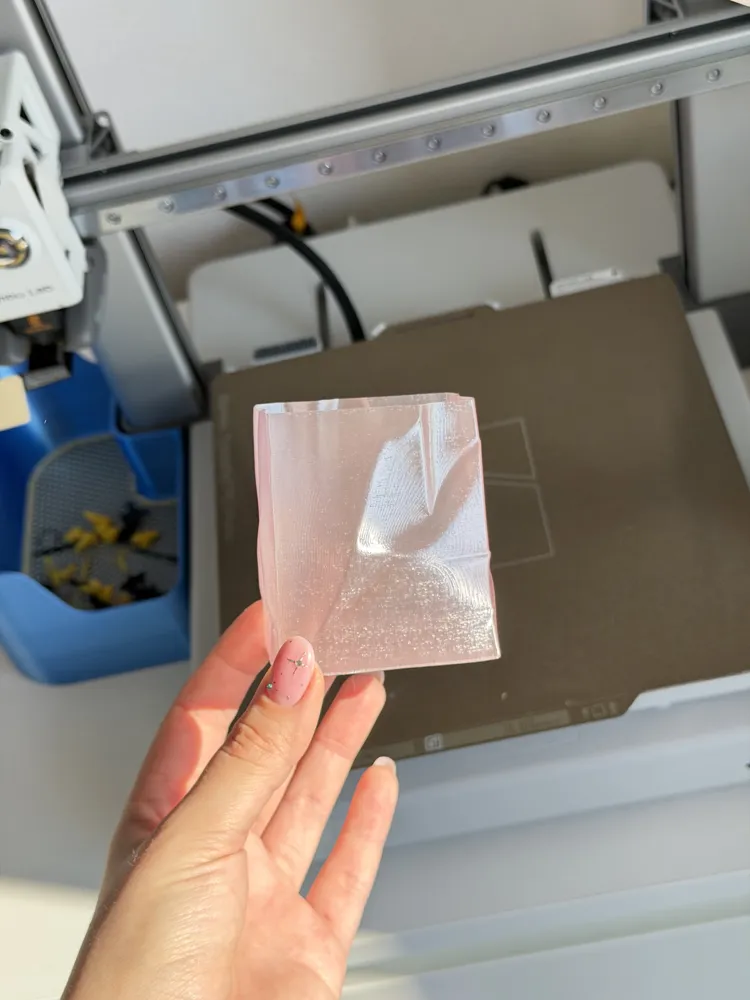 Aesthetic translucent paper bag vase - Free 3D Print Model - MakerWorld