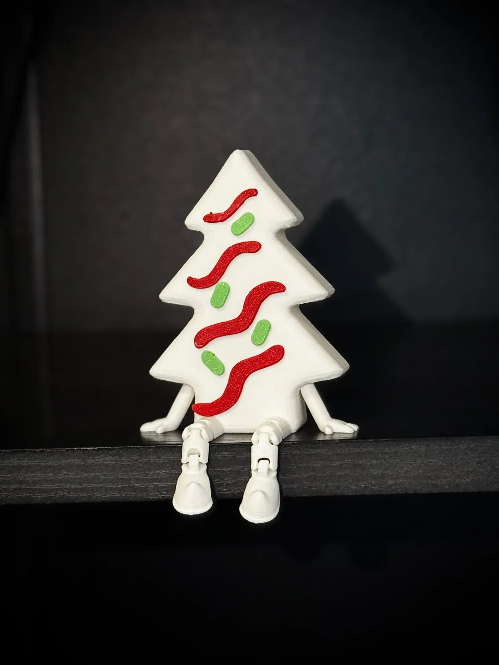 Articulated Christmas Tree Cake- Flexi Debbie Cake - Free 3D Print ...