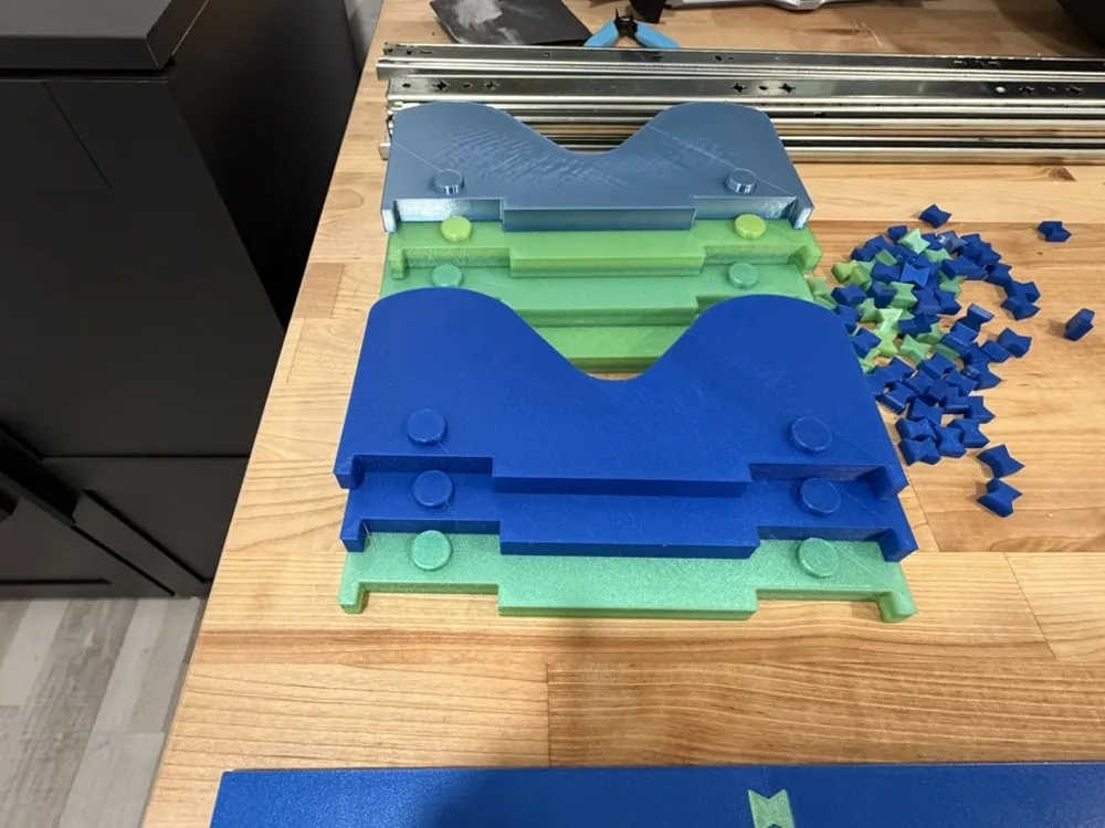 Filament Slide Rack - Free 3D Print Model - MakerWorld