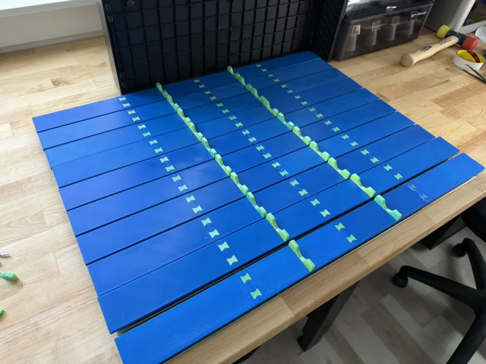 Filament Slide Rack - Free 3D Print Model - MakerWorld