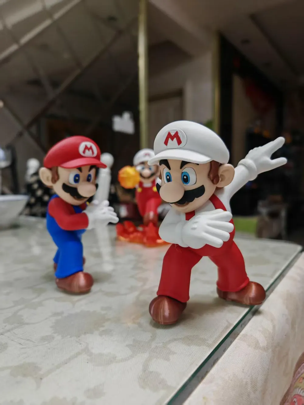 Mario Fire Mario Mario Rush Multi-color split-part print (no AMS ...