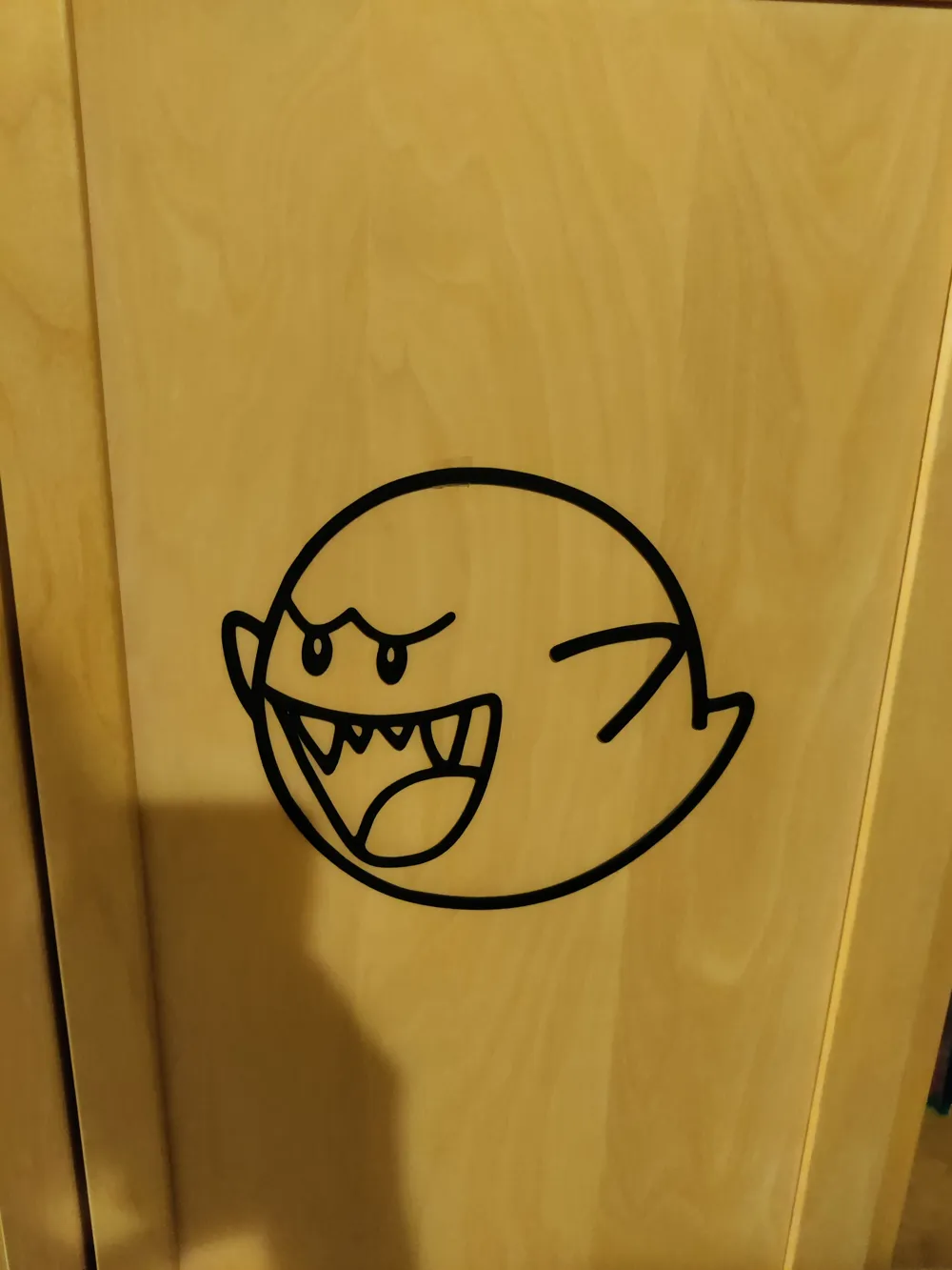 Super Mario Boo wall decoration - Free 3D Print Model - MakerWorld