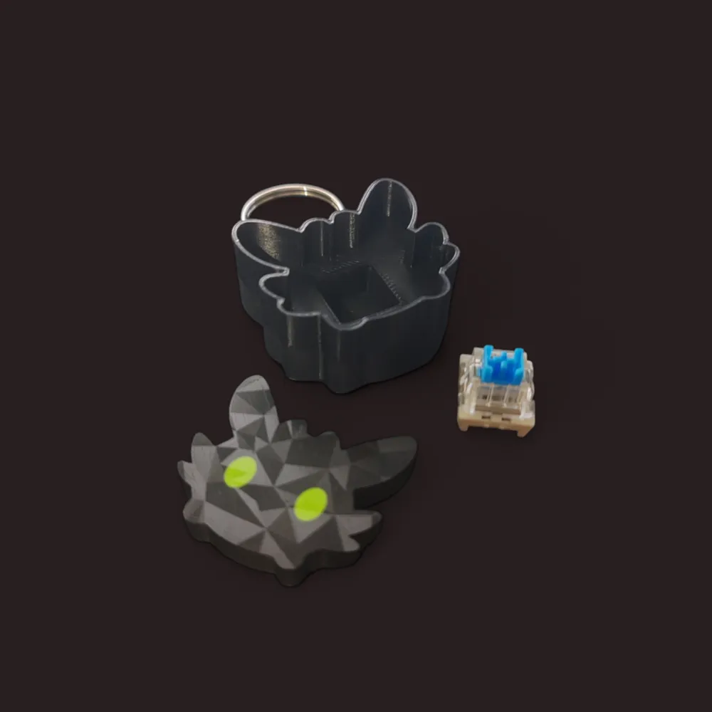 Toothless Clicker Fidget by MakerPeace 3D MakerWorld: Download Free 3D ...