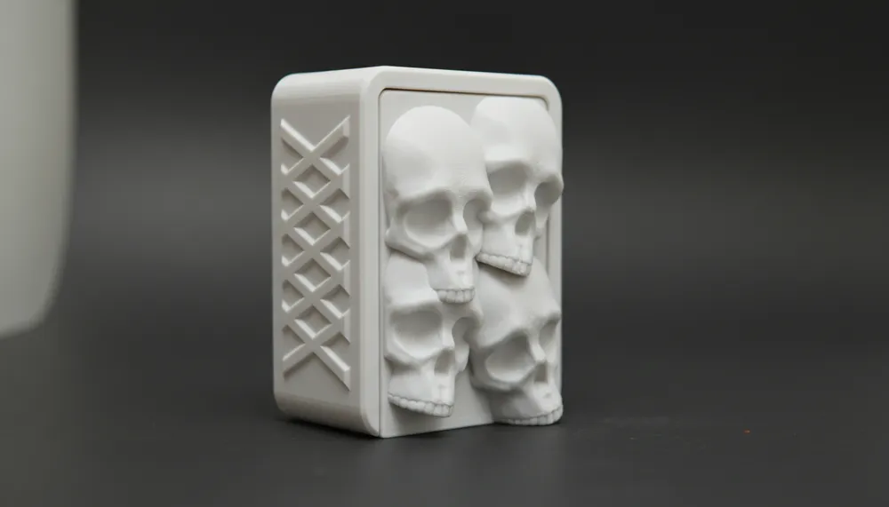 Death Row Skull Box - Free 3D Print Model - MakerWorld