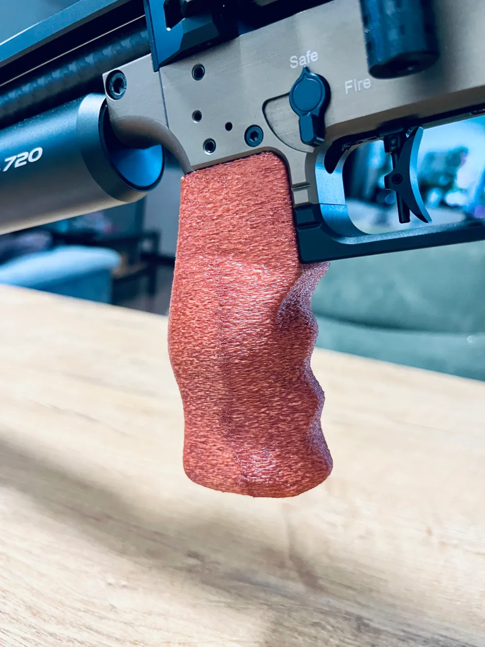 FX AIRGUNS -ERGO GRIP- TACTICAL DELUXE ZERO ANGLE - Free 3D Print Model ...