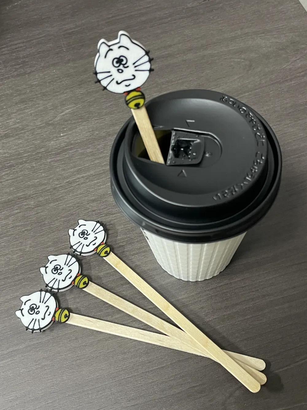 A cap to make your stirrer cute by Bunji Company - MakerWorld