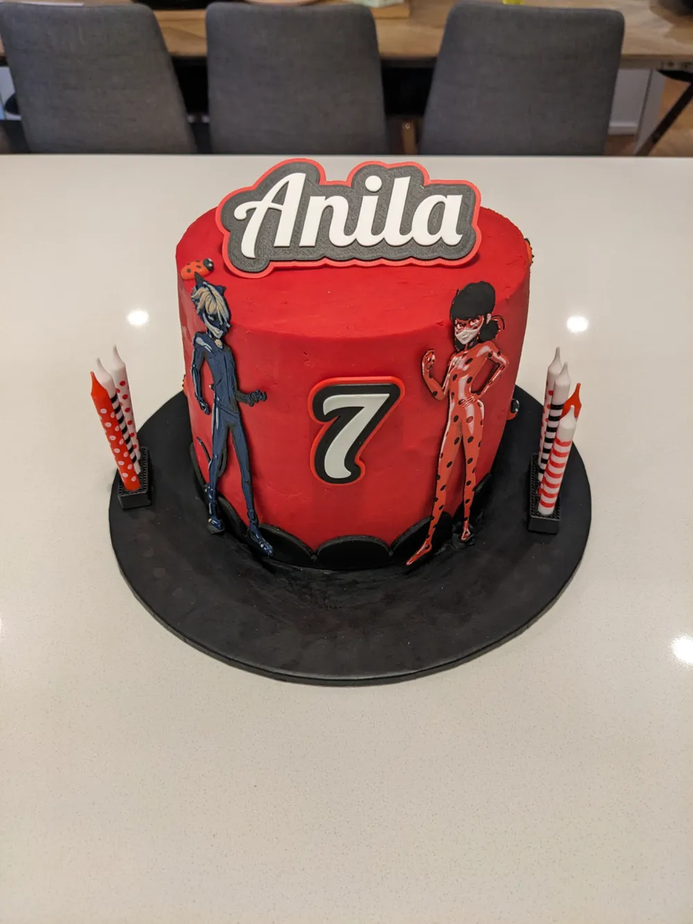 Miraculous Ladybug cake decoration by nathan_b - MakerWorld