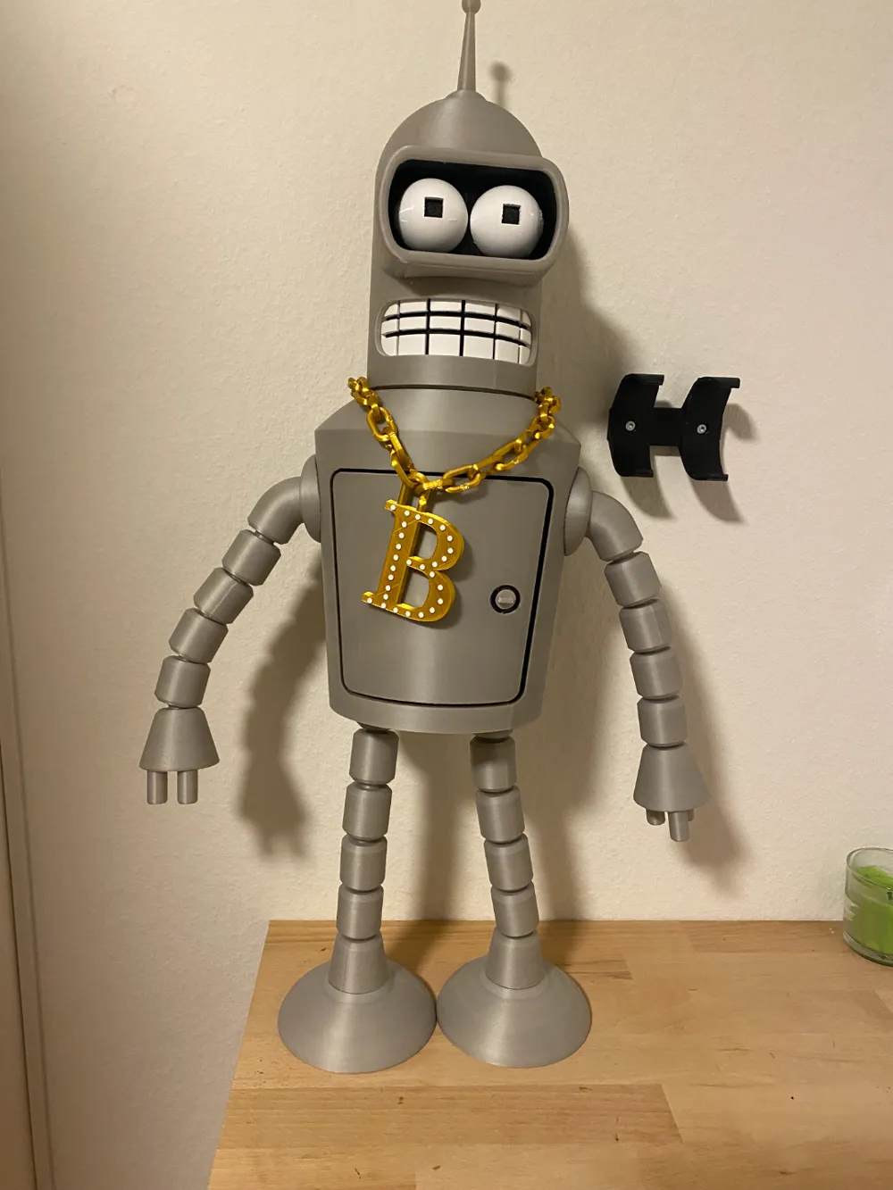 Halskæde (nacklace) til Bender fra Futurama by Emil406c MakerWorld ...