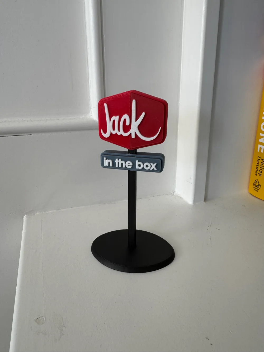 Jack in the Box Sign - Free 3D Print Model - MakerWorld