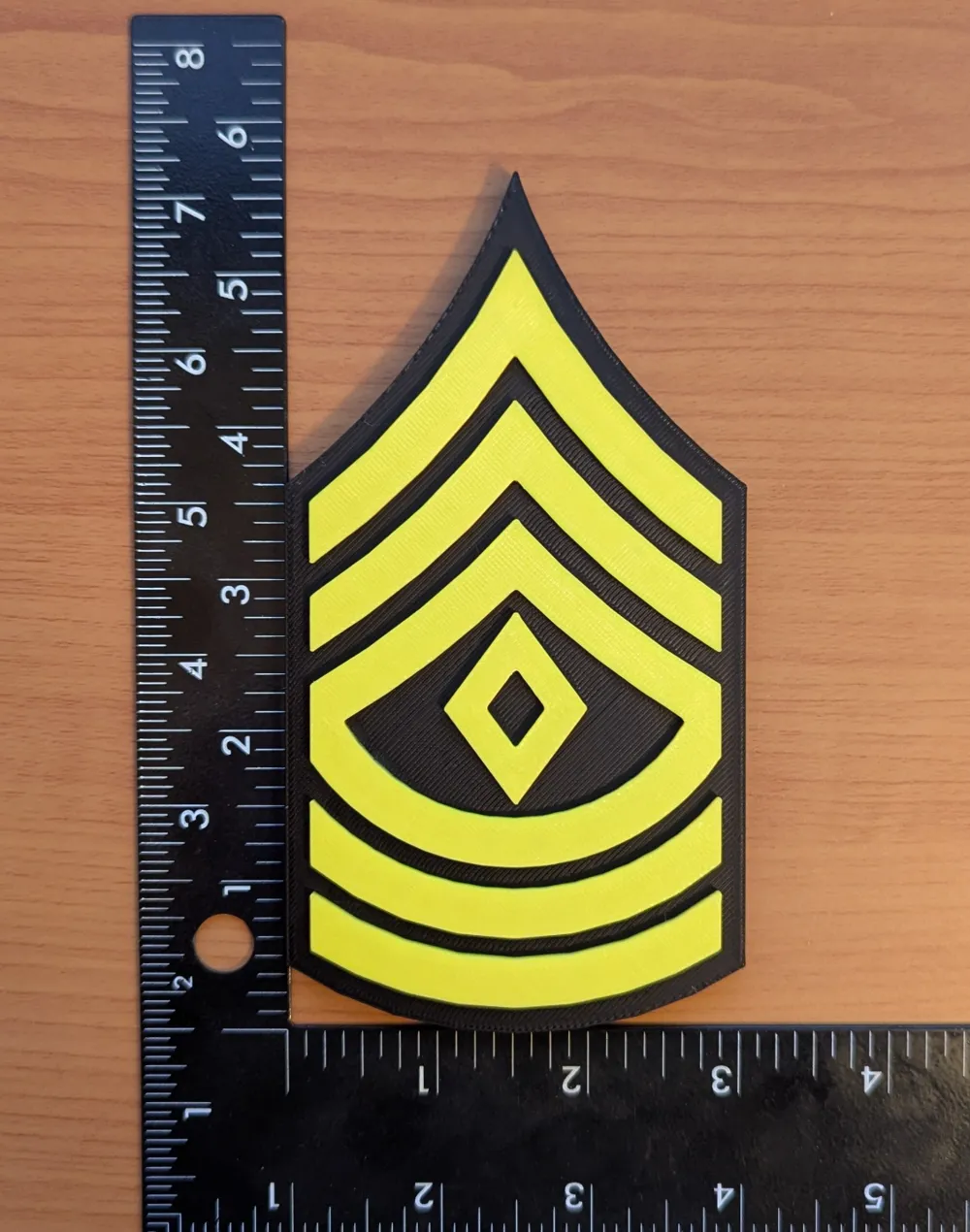 ARMY First Sergeant E8 Rank by jwharris79 - MakerWorld