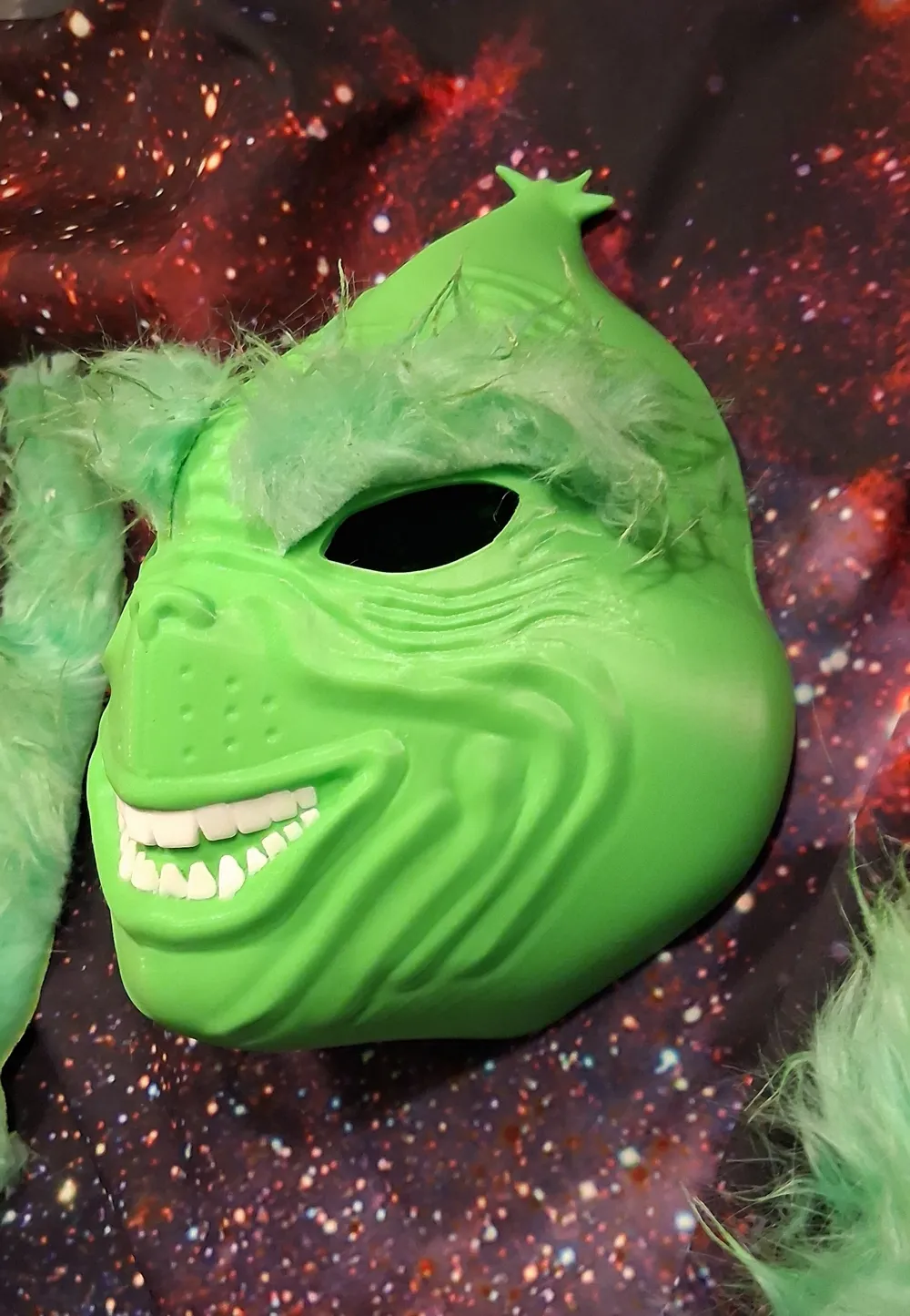 Grinch Mask - Free 3D Print Model - MakerWorld
