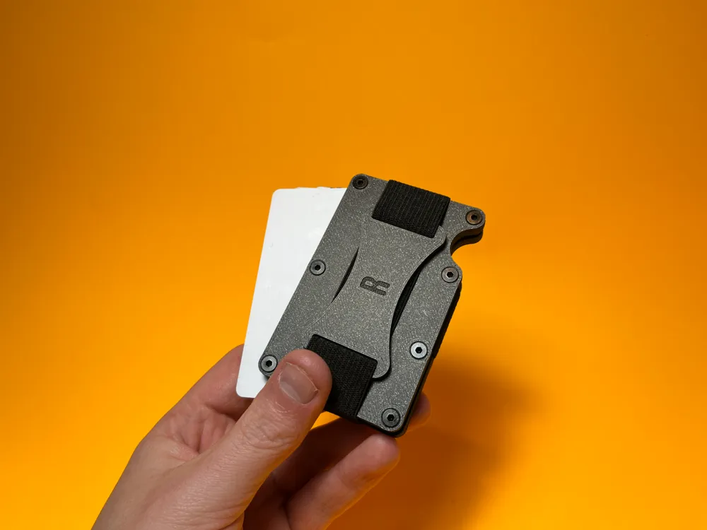 The RIM Wallet - Minimalist Card Wallet - Free 3D Print Model - MakerWorld
