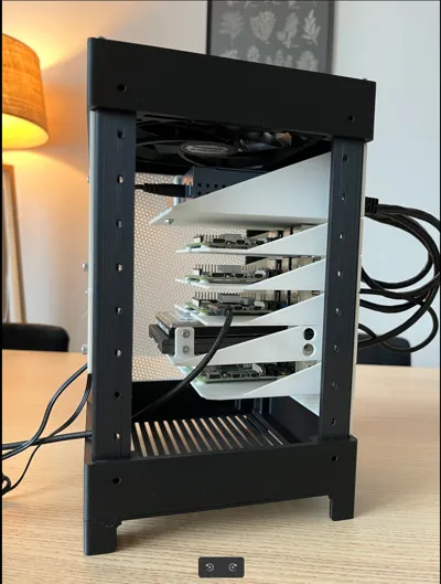 Microlab - Mini Modular Home Server Rack - Free 3D Print Model - MakerWorld