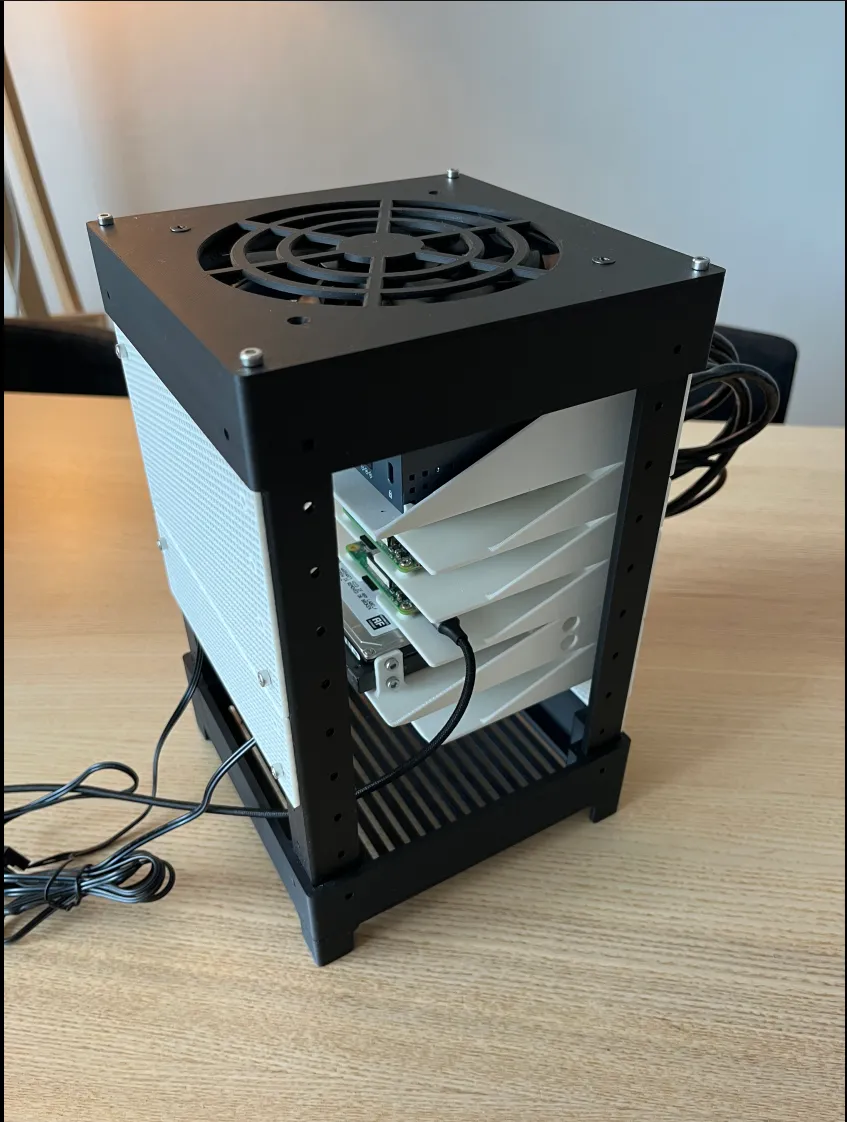 Microlab - Mini Modular Home Server Rack by CB4D - MakerWorld