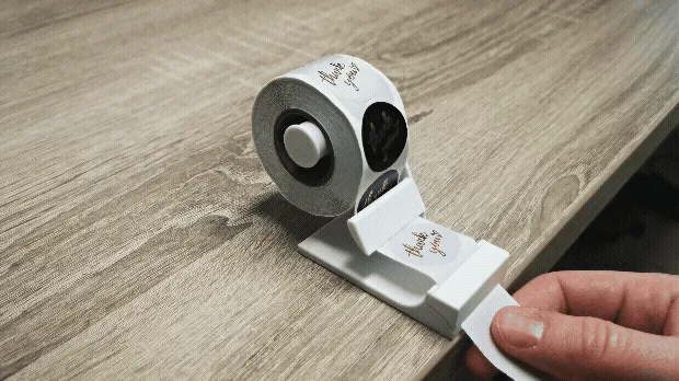 Sticker Buddy - One-Handed Sticker Assistant (21g) - Free 3D Print ...