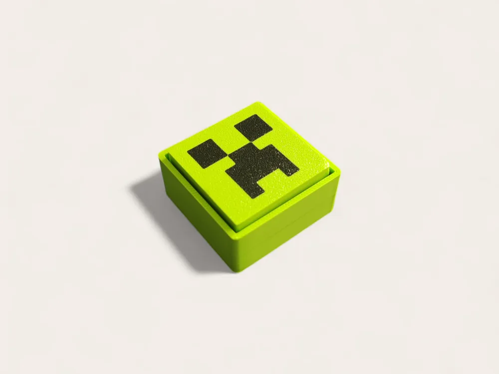Minecraft Clickers – TNT, Creeper, Ghast & More! - Free 3D Print Model ...