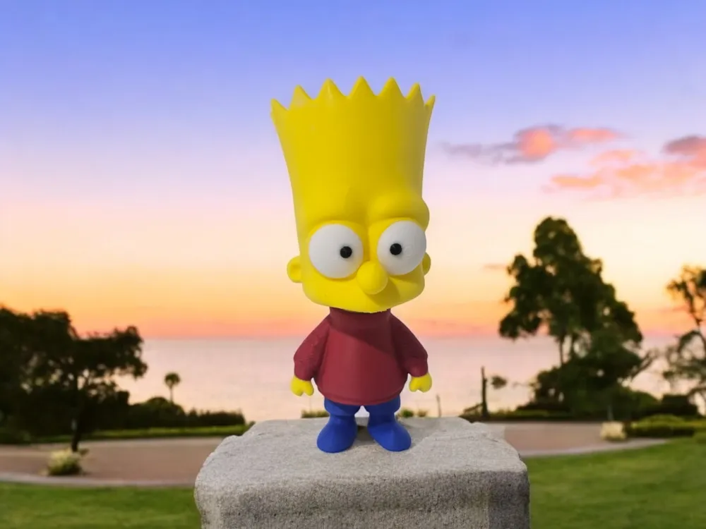 Bart Simpson - Multipart by 3Devil MakerWorld: Download Free 3D Models