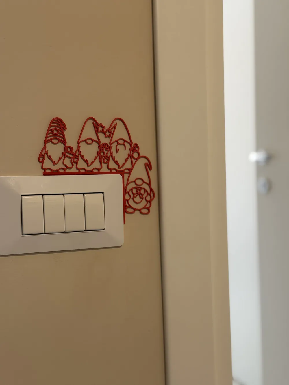 Christmas Decoration Light Switch Plates - Free 3D Print Model - MakerWorld
