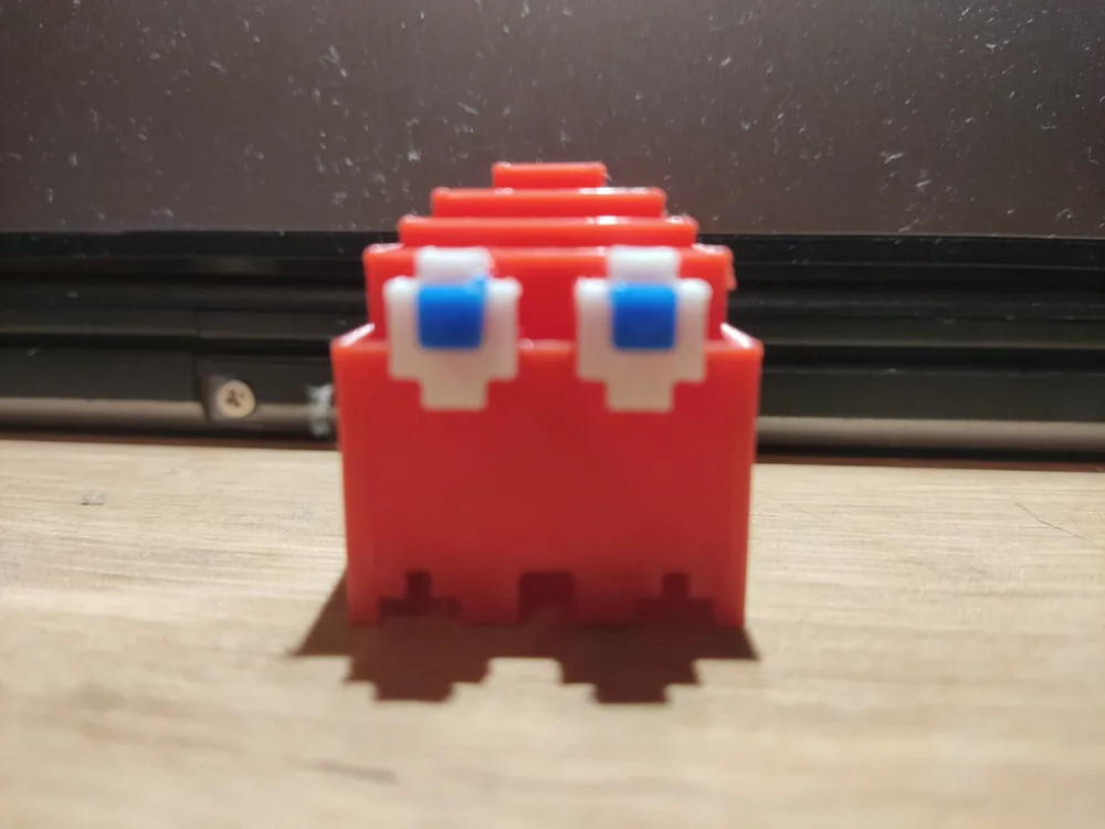 Pixel Pac-man ghost by Kryzbar - MakerWorld