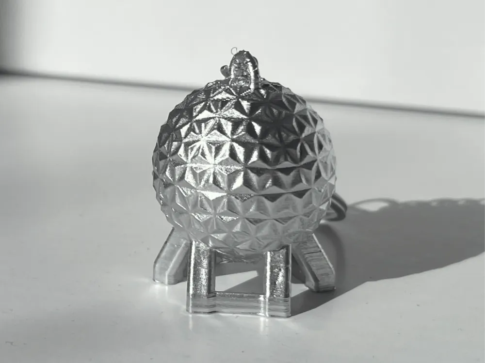 Keychain Epcot Ball (Spaceship Earth) by Spencer - MakerWorld