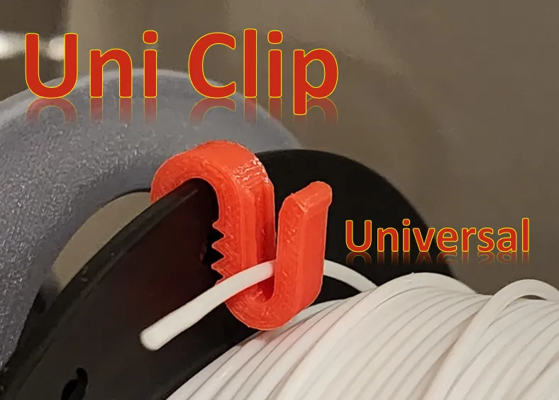 Uni Filament Clip by YelTrik Designs - MakerWorld