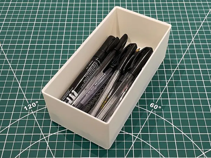 Gridfinity Multiple Pens Case Holder by Dhruv MakerWorld: Download Free ...
