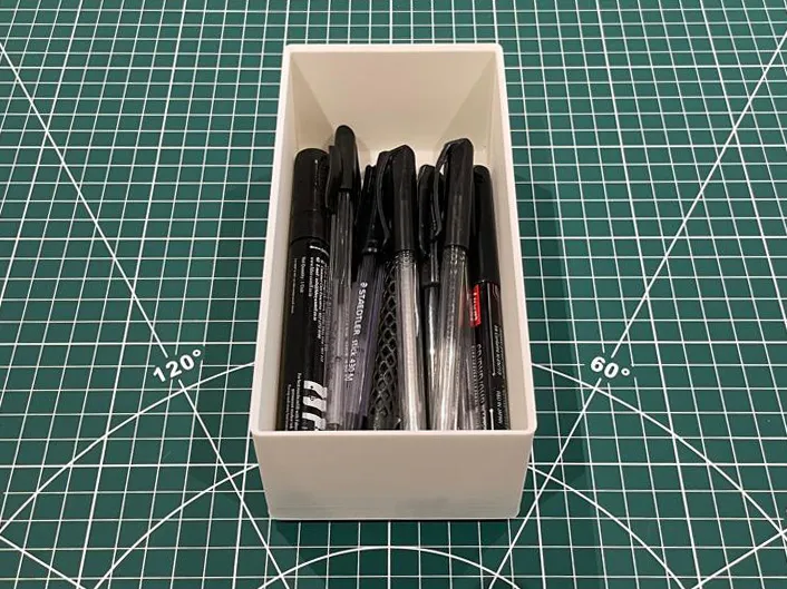 Gridfinity Multiple Pens Case Holder by Dhruv MakerWorld: Download Free ...
