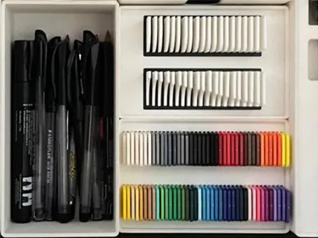 Gridfinity Multiple Pens Case Holder by Dhruv MakerWorld: Download Free ...