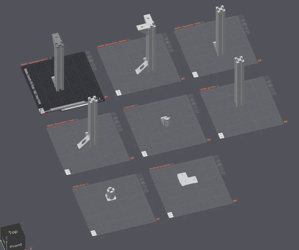 Strong Modular Customizable Shelf Rack - Free 3D Print Model - MakerWorld