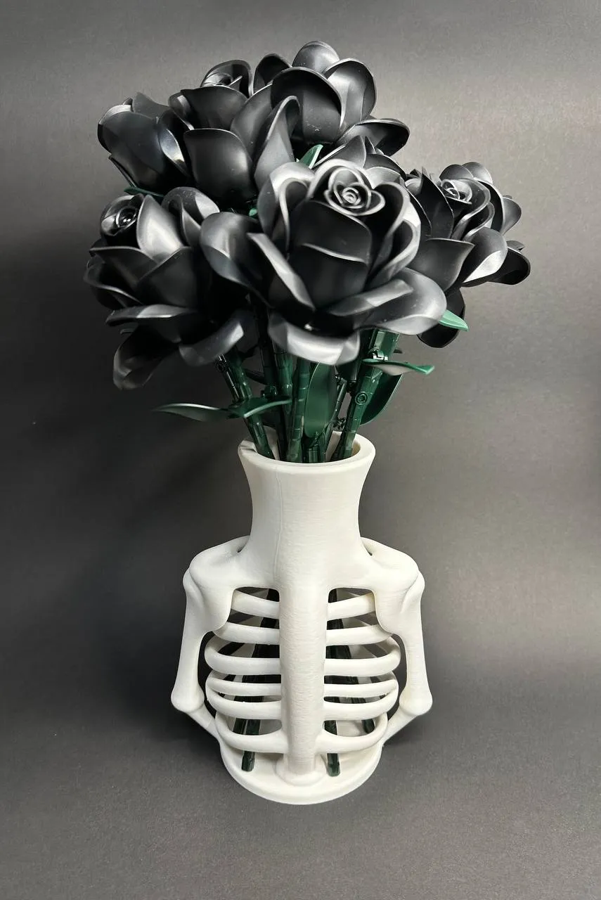 Silent Anatomy – The Bone Vase by ArtLynx MakerWorld: Download Free 3D ...