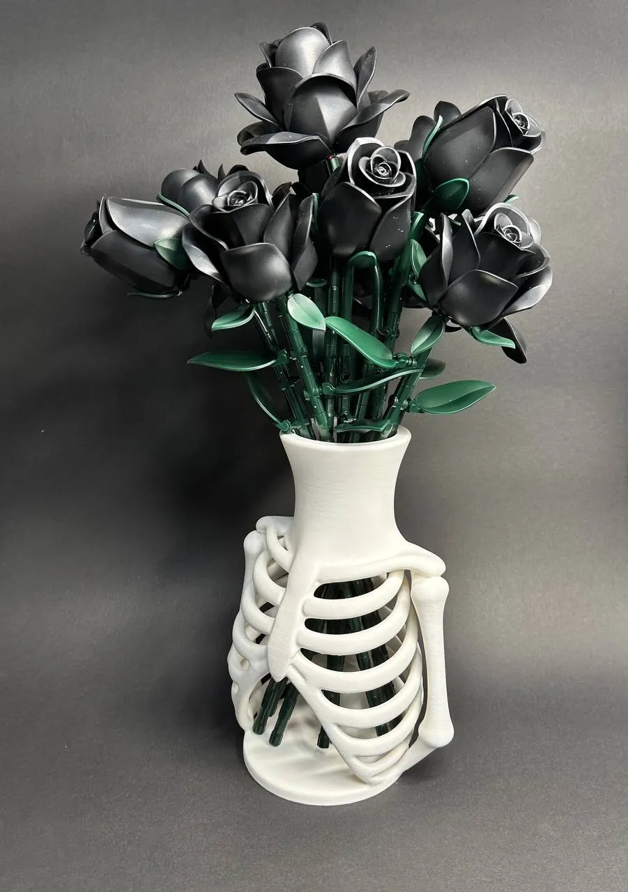 Silent Anatomy – The Bone Vase by ArtLynx MakerWorld: Download Free 3D ...