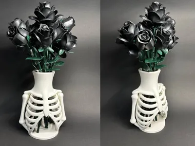 Silent Anatomy – The Bone Vase by ArtLynx MakerWorld: Download Free 3D ...