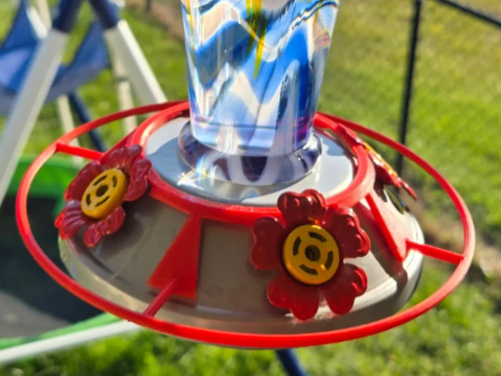 Hummingbird Feeder Perch - Free 3D Print Model - MakerWorld