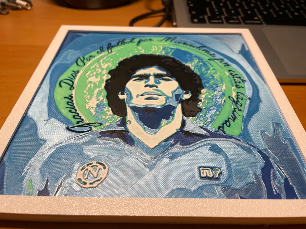 Diego Armando Maradona The Icon by Losco - MakerWorld