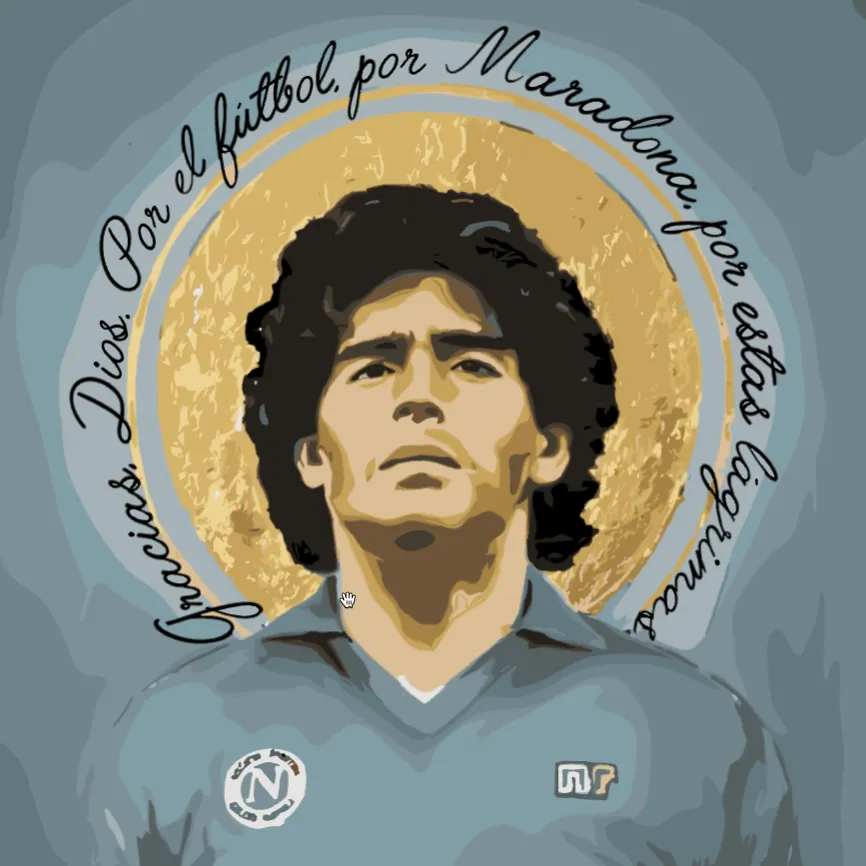 Diego Armando Maradona The Icon by Losco - MakerWorld