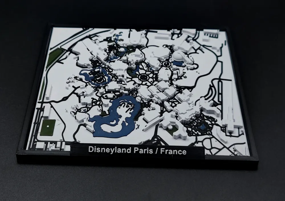 Disneyland Paris France 3D Miniature Model - Free 3D Print Model ...