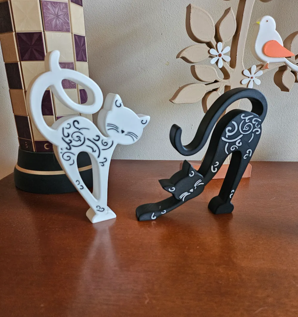 Elegant cats decoration by Mimi home decoration - MakerWorld